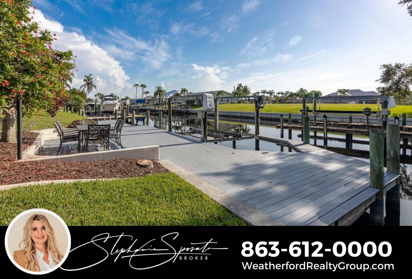 SE Cape Coral Pool Home with Direct Gulf Access - Weatherford Realty ...